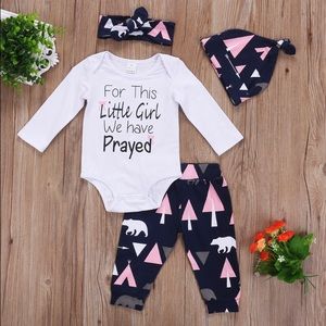 Matching Sets | New Baby Girl 4pc Set | Poshmark
